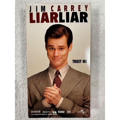 Liar Liar Vhs 1997 Comedy Jim Carrey Maura Tierney Universal Pre Owned