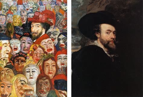James Ensor Self Portrait With Masks At Fernando Crawford Blog