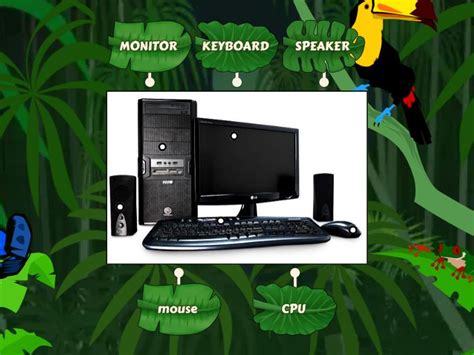 Parts Of A Compueter مخطط المربعات