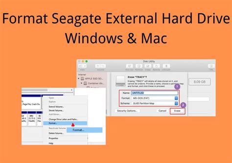 How Do I Wipe And Format A Seagate External Hard Drive Darwins Data