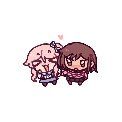 Mizuki X Ena Tsundere Cute Art Ship Art