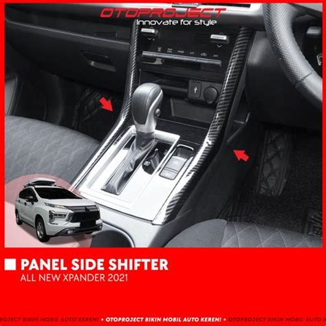 Jual Panel Side Shifter New Xpander 2021 Up Black Piano Kota