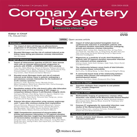 The Impact Of Stem Cell Therapy On Atherosclerosis Progressi