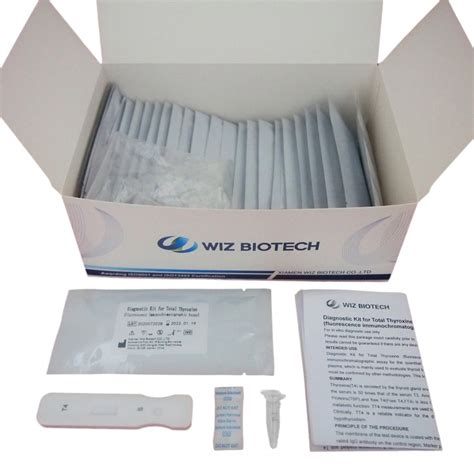 Trending Products Medical Diagnostic Tesk Kits Diagnostic Kit For Total Thyroxine