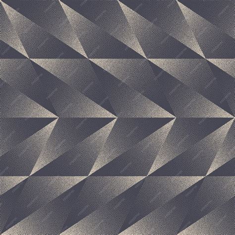 Premium Vector Dynamic Triangular Structure Seamless Pattern Vector