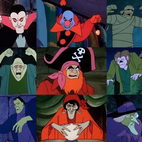 Scooby Doo Where Are You Monsters Villains R Scoobydoo