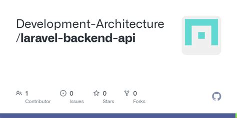 GitHub Development Architecture Laravel Backend Api
