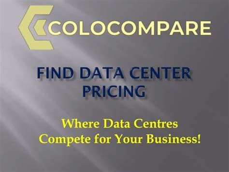 Ppt Data Center Data Center Comparison Powerpoint Presentation Free