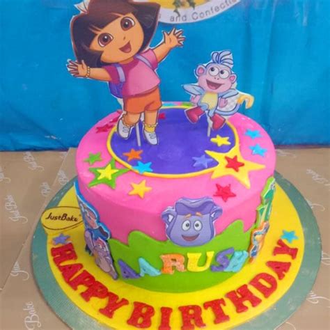Dora Theme Cake Online Just Bake