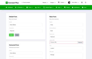 Connect Plus Vue Premium Bootstrap Admin Template