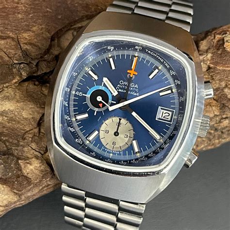 Vintage Omega Seamaster Chronograph Weekly Watch Photo Vintage Omega