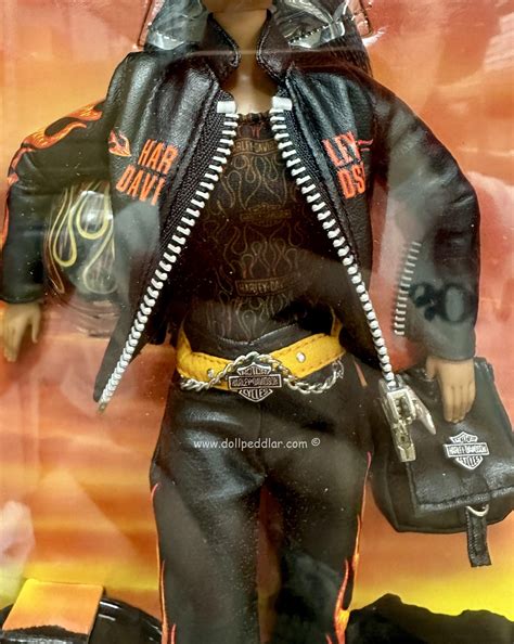 29208 Harley Davidson Barbie Aa Nrfb Doll Peddlar