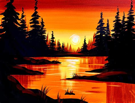 Golden Glow Painting Class Muse Gainesville