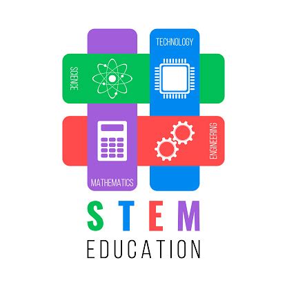 Stem Science Technology Engineering Mathematics Education Concept Stock Illustration Download