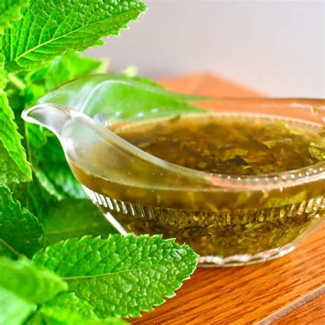 Mint Sauce Recipe Classic Recipe Cooking With Nana Ling
