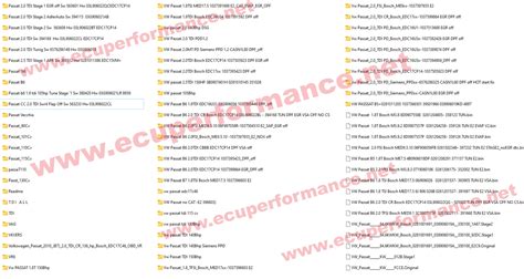 Ecu Performance Vw Passat Tuning Files 159 Gb 1 In Custom