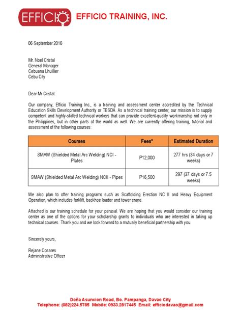 Proposal Letter Csr Pdf Industrial Equipment Equipment