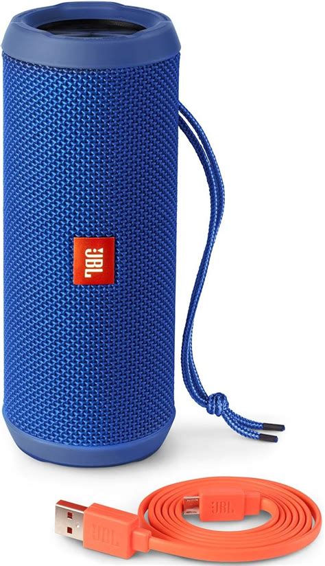 Amazon Com Jbl Jbl Flip Splash Proof Portable Bluetooth Speaker Blue Electronics