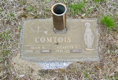 Jean Marie Comtois 1920 2010 Find A Grave Memorial