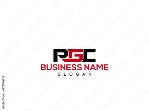 Initial Letter Pgc Logo Creative Pg Original Monogram Logo Design