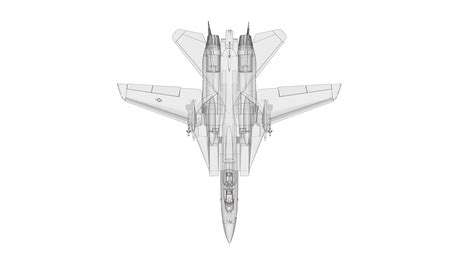 Stl File Grumman F14 D Super Tomcat 1 🛩️・3d Printing Design To Download