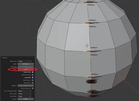 Edge Bevel Offset Distance Probably A Bug Modeling Blender Artists Community