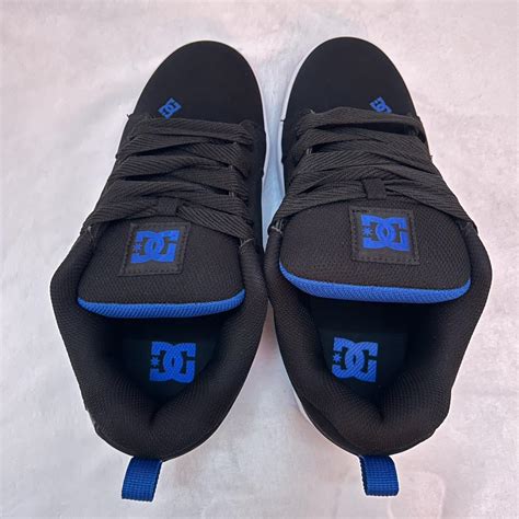 Mens Blue And Black Dcs 💿 Extra Info Brand New Depop