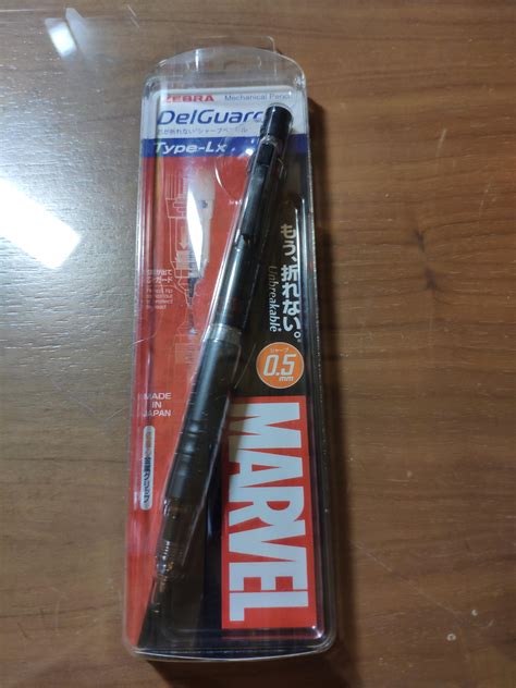 Zebra Delguard - Marvel Special Edition : r/mechanicalpencils