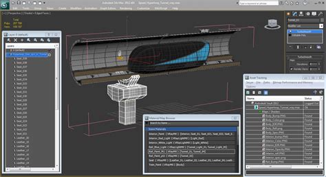 Speed Hyperloop Tunnel Section 3d Model Turbosquid 1292140 Speed Hyperloop Tunnel Section 3d Model Turbosquid 1292140
