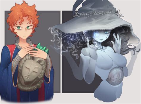 Rule 34 2022 2girls Blue Skin Breasts Elden Ring Female Female Only