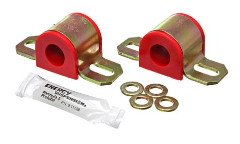 Energy Suspension Sway Bar Bushing Set Red Front Or Rear Non