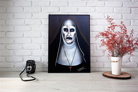 The Nun Valak The Conjuring Universe Digital Download Home Decor Movie