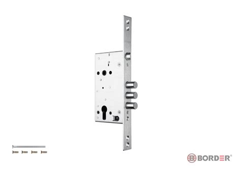 Замок врезной GL4-3 (73200) BORDER/14 - Замочно-скобяные изделия