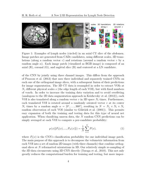 A New 25d Representation For Lymph Node Detection Using Random Sets Of