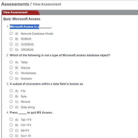 Solved 2 Which Of The Following Is Not A Type Of Microsoft