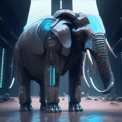 Futuristic Elephant By Pickgameru On Deviantart