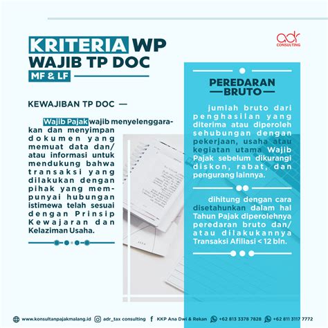 Transfer Pricing Documentation Tp Doc Adr Consulting