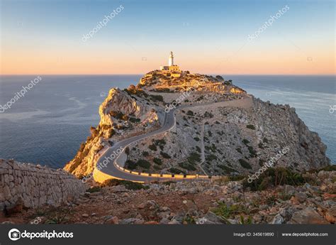 Faro De Cap De Formentor Mallorca Mallorca España Alrededor Del