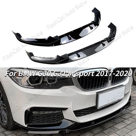 G30 G31 M Sport For Bmw 5 Series 525i 530i 2017 2020 Front Bumper Lip