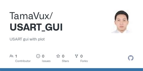 github tamavux usart gui usart gui with plot