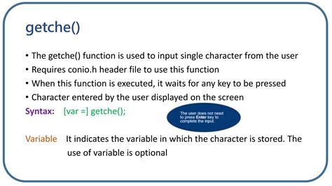 Input And Output In C Language Pptx