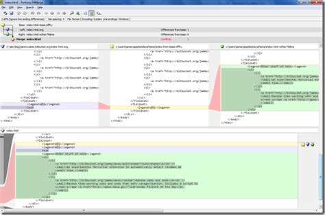 Perforce Merge A Very Nice Free Replacement For Tortoisemerge James
