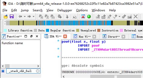 did flutter open stack smashing protection when compling libflutter so