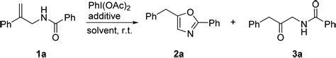 Phioac 2 Mediated Oxidative Rearrangement Of Allylic Amides
