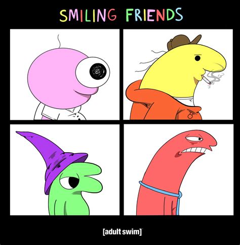 Together Again Smiling Friends By Alexander Draws On Newgrounds