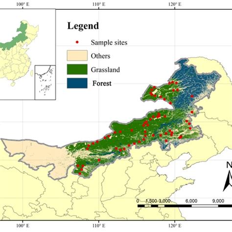 Sampling Sites In The Temperate Grassland Of Inner Mongolia China Download Scientific Diagram