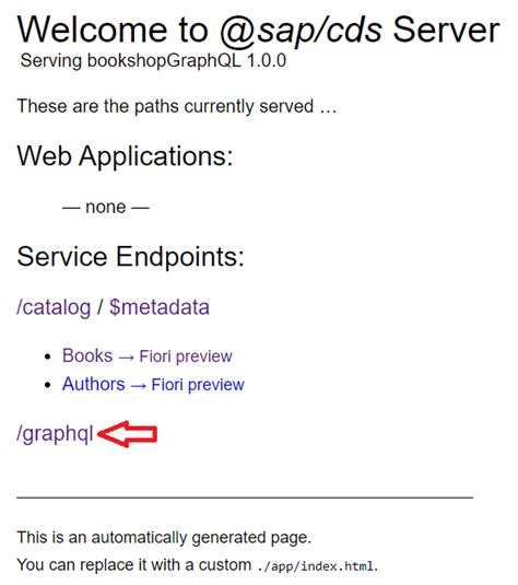 Sap Graphql In Capm Nodejs Sap Community