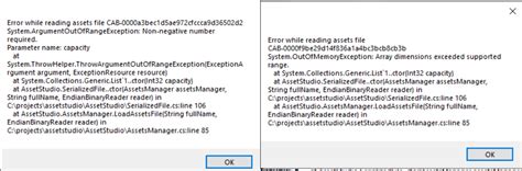 AssetStudio V Failing To Load Files Now Issue Perfare AssetStudio GitHub