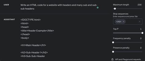 How To Use The OpenAI Playground NatashaTheRobot