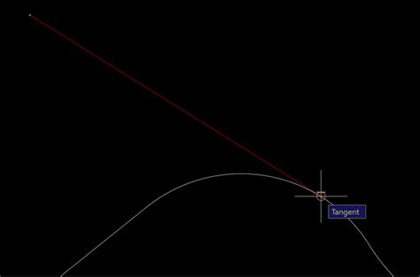 Solved How Do You Find The Tangent Of Point To Curve In Autocad Api